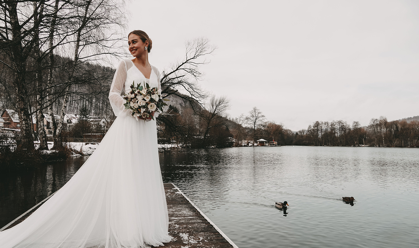 Bridal Shooting: Winter Bride | Lena Freitag Weddings - Exklusive ...